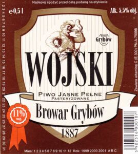Drink Label: Wojski (Browar Pilsweizer Grybow, PolandCol:PL-BEER-003284