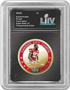 Moneda: 1 Dollar (Chiefs Super Bowl LIV Champions - Travis Kelce) (Fiyi ...