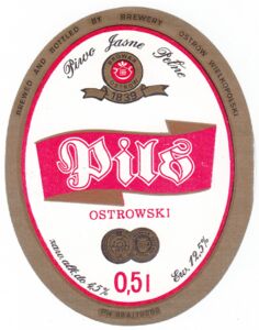 Drink Label: Pils (Browar Ostrów Wlkp, PolandCol:PL-BEER-010588
