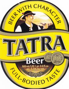 Drink Label: Tatra Beer (Browar Żywiec, PolandCol:PL-BEER-010645