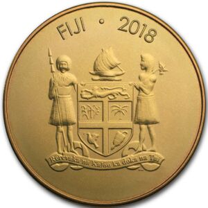 Moneda: 1 Dollar (Tree Frog) (Fiyi(1969~Today - Numismatic Products)