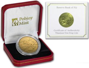 Moneda: 1 Dollar (Tree Frog) (Fiyi(1969~Today - Numismatic Products)