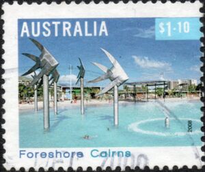 Stamp: Foreshore, Cairns (Australia(Tourist Precincts) Sg:AU 3057b
