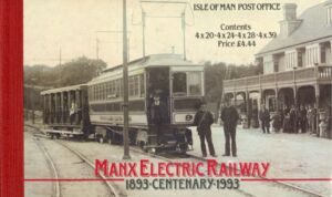 Selo: Isle of Man Post Office: Manx Electric Railway Booklet (Ilha de ...