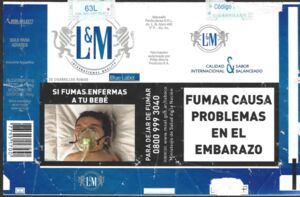 Cigarette Pack: L&M Blue Label 2016 (Argentina(L&M Blue Label 2016) Col ...
