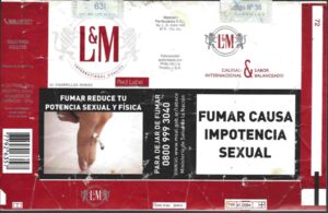 Cigarette Pack: L&M Red Label (ArgentinaCol:AR-CT-2038