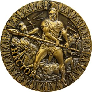 Coin: Half Dollar (Hector) (Solomon Islands(Trojan War)