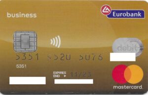 Bank Card: business mastercard Eurobank (Eurobank Ergasias S.A ...
