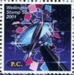 Stamp: Wellington Stamp Show. Stamp Collecting. Magnifying Glass (New ...