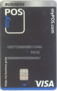 Bank Card: Intercard Finance Visa Business MyPos - 06-17 (Intercard ...