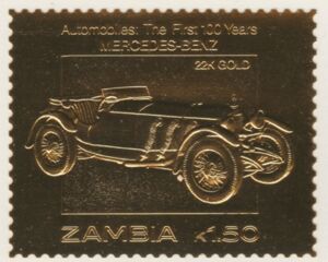 Stamp: Mercedes-Benz (Zambia(Cars) Mi:ZM S380