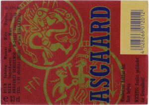 Drink Label: Asgaard (Brauerei Schleswig, Germany, Federal RepublicCol ...