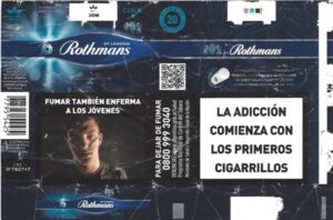 Cigarette Pack: Rothmans Click 2019 (Argentina(Rothmans Click 2019) Col ...