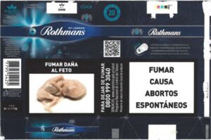 Cigarette Pack: Rothmans Click 2019 (Argentina(Rothmans Click 2019) Col ...