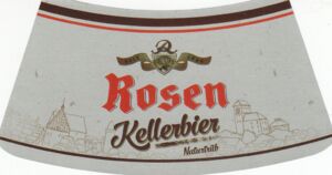 Drink Label: Rosen Kellerbier (Rosenbräu Pössneck, Germany, Federal ...