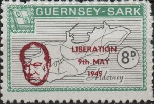 Stamp: Liberation 9th May 1945 (Guernsey, Sark: Private Post Offices ...
