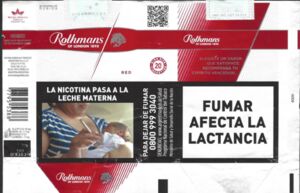 Цыгарэтная пачка: Rothmans Red 2020 (Аргентына(Rothmans Red 2020) Col ...