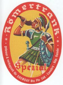 Drink Label: Römertrank Spezial (Bierbrauerei Remmer, Bremen, Germany ...