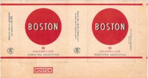Cigarette Pack: Boston (ArgentinaCol:AR-CT-2132