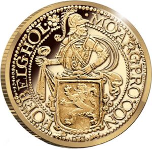 Moneda: 1 Ducat (Lion Dollar Restrike - Gold) (Países Bajos(1960-Hoy ...