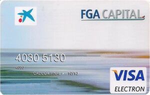 Bank Card: FGA Capital (la Caixa - Caixa de Etv. y Pes. de Barcelona ...