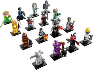 Lego Set: LEGO Minifigures - Series 14 - Monsters - Complete ...