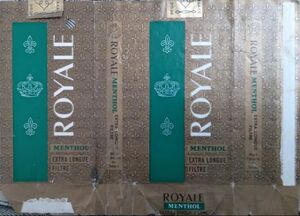 Cigarette Pack: Royale Menthol Extra Longue (FranceCol:FR-CT-0127