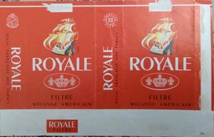Cigarette Pack: Royal (FranceCol:FR-CT-0128