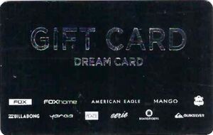 Gift Card: Dream Card (Dream Card, Israel(Black with Dream lable) Col ...