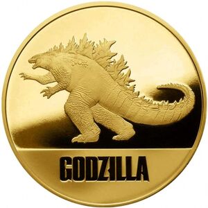 Moneda: 250 Dollars (Godzilla) (Niue(Numismatic Product - Godzilla) Col ...