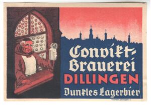 Drink Label: Convict dunkles Lagerbier (Convict Brauerei, Dillingen ...
