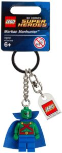 Lego Set: Martian Manhunter Key Chain (Gear(Key Chains/DC Comics Super ...