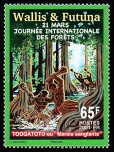 Stamp: International Day of the Forest (Wallis and FutunaMi:WF 1221,Sn ...