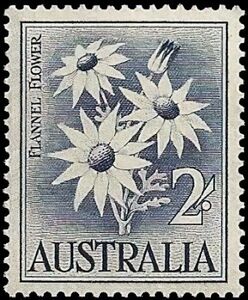 Stamp: Flannel Flower (Australia(Queen Elizabeth II, Fauna and Flora ...