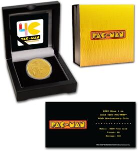 Coin: 250 Dollars (PAC-MAN™ 40th Anniversary) (Niue(Numismatic Product ...