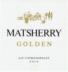 Drink Label: Matsherry Golden (Vinmonopolet, NorwayCol:NO-SHERR-000006