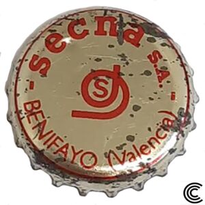 Tapa de botella: Secna (Secna S.A., EspañaCol:JU-ES-00036