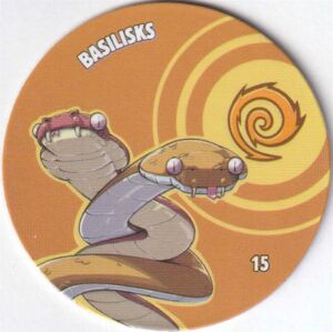 Meal Toy: #15 Basilisks (Flippo's/Pogs/Tazos, European Union (EU ...