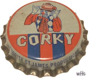 Bottle Cap: Corky the Clown (St. James Productions, United States of ...