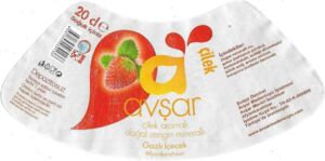 Drink Label: Çilek (Avşar Maden Suyu İşletmesi, Türkiye (Turkey)Col:TR ...