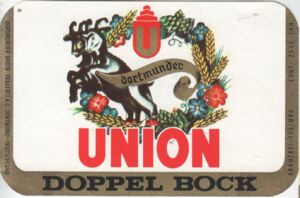 Drink Label: Union Doppelbock (Dortmunder Union-Brauerei AG, Germany ...