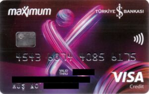 Bank Card: Maximum (Türkiye İş Bankası, Türkiye (Turkey)Col:TR-VI-0477