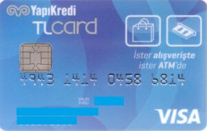 Bank Card: YapıKredi - TLcard (Yapi Kredi Bankasi, Türkiye (Turkey)Col ...