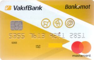 Bank Card: Vakıfbank - Bankomat (VakifBank, Türkiye (Turkey)Col:TR-MC-0462