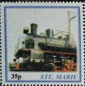 Stamp: Steam locomotives (United States of America: Cinderella Stamps ...