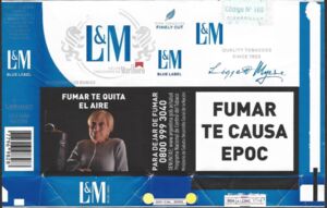 Cigarette Pack: L&M Blue Label 2021 (Argentina(L&M Blue Label 2021) Col ...