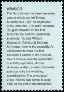 Stamp: Discovery (1901-11) : "Nimrod" (Shackleton's ship) (Australian ...