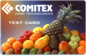 Functional Card: Comitex Test card (Card Manufacturing, Bulgaria ...