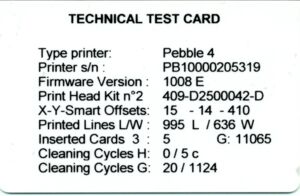 Functional Card: Comitex Test card (Card Manufacturing, Bulgaria ...
