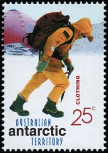 Stamp: Science Settlement (1948-69) : Modern Antarctic Clothing ...